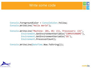 IoT with UWP, .NETCore and Azure | PPT