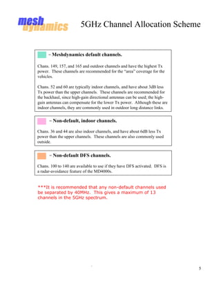 MeshDynamics MD4000 Mesh Network Deployment- Best Practices | PDF