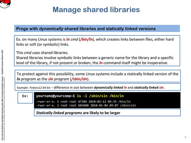 2.3 manage shared libraries | PPT