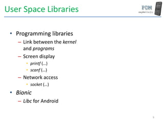 MDAD 3 - Android - System, Platform and Application Types | PPT