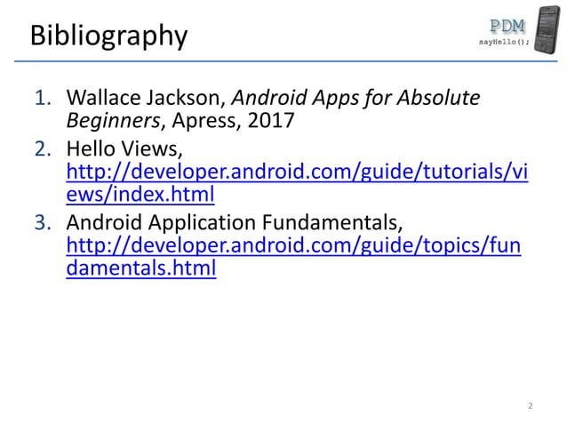 MDAD 4 - Lists, adapters and recycling | PPTX | Operating Systems | Computer Software and ...