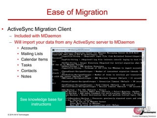 MDaemon Messaging Server Version 16 Feature Overview | PPTX
