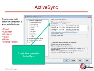 MDaemon Messaging Server Version 16 Feature Overview | PPTX