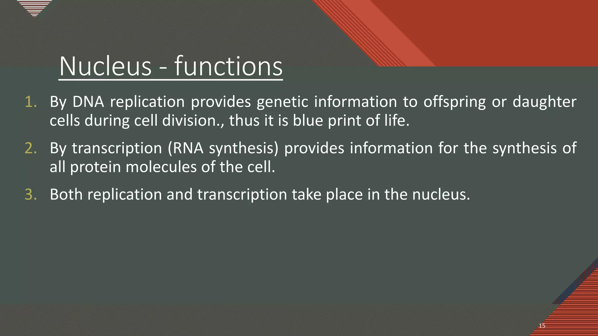 Cellular Classification, Sub-cellular organelles | PPTX