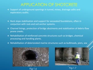 PPT ON SHOTCRETE TECHNOLGY BY MD AMANULLAH | PPTX