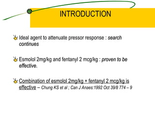 MD Anesthesia Dissertation | PPT