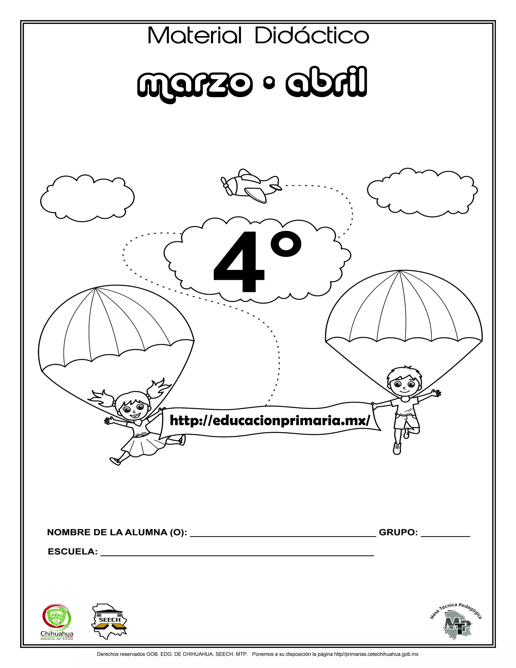 MATERIAL DIDACTICO DE APOYO 4º GRADO | PDF