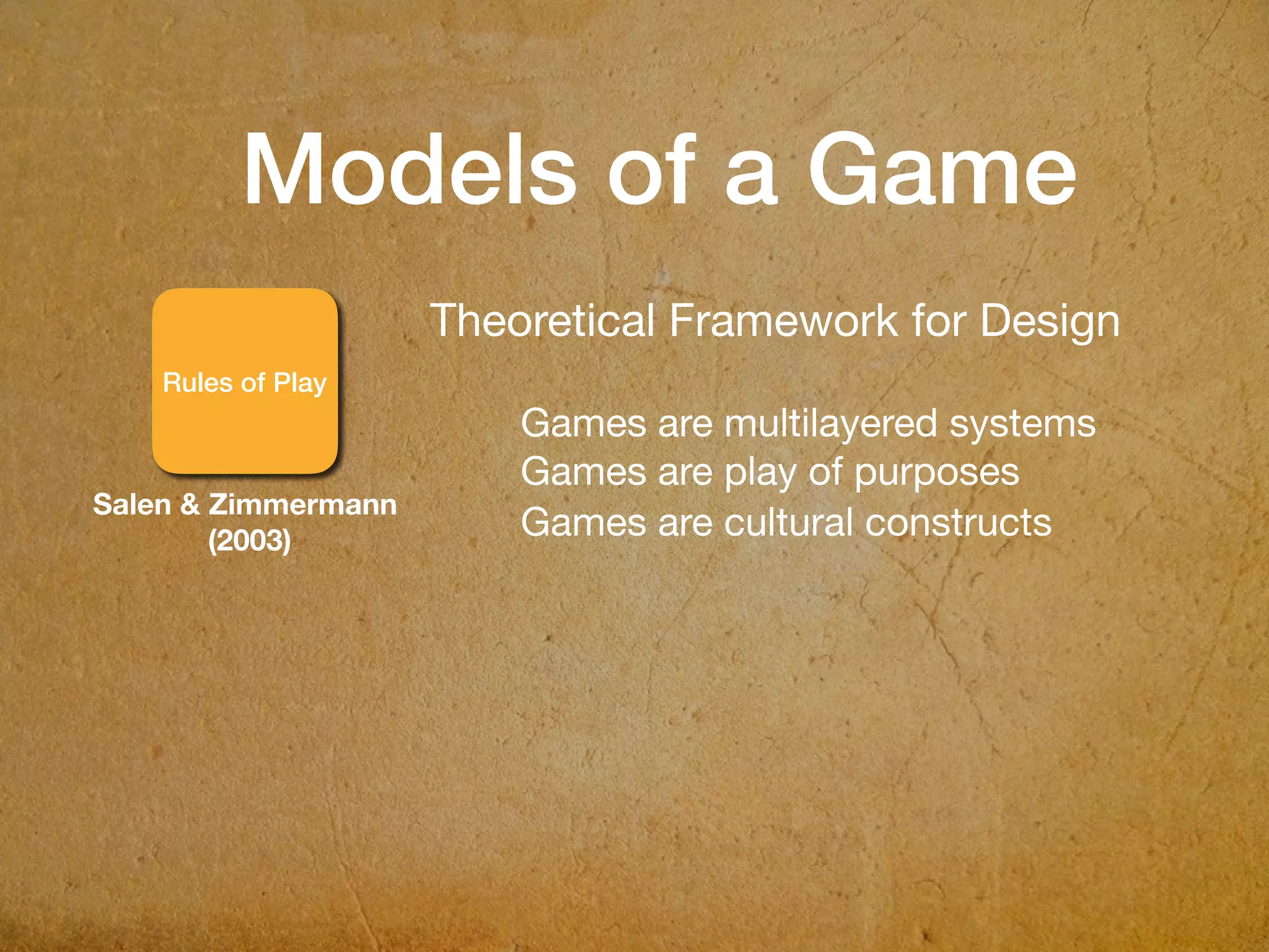 The MDA Model - An Approach to Game Design | PDF
