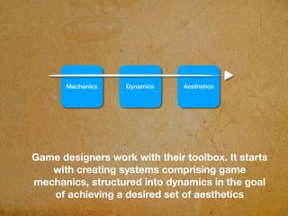 The MDA Model - An Approach to Game Design | PDF