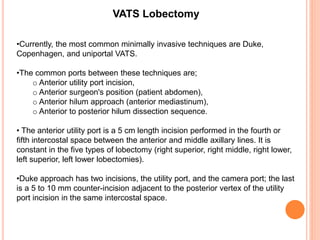 Lobectomy | PPTX