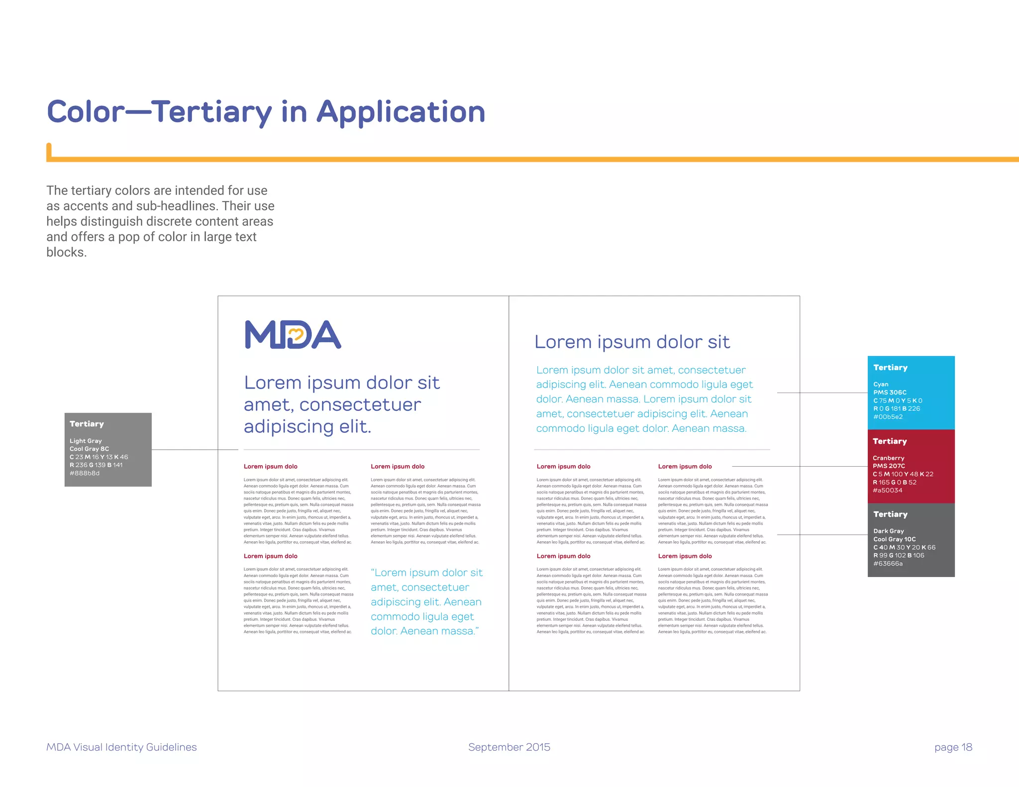 MDA Visual Identity Guidelines | PDF