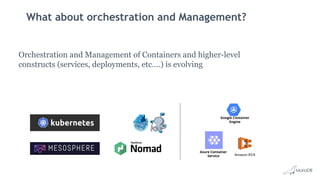 Running database infrastructure on containers | PDF