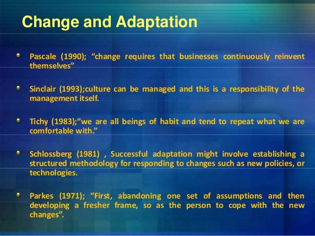 Model Driven Business Engineering for Change Management and Adaptation