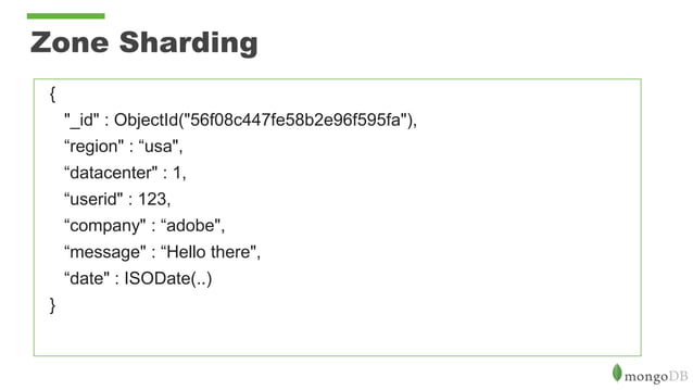 MongoDB 3.4: Deep Dive on Views, Zones, and MongoDB Compass | PPT