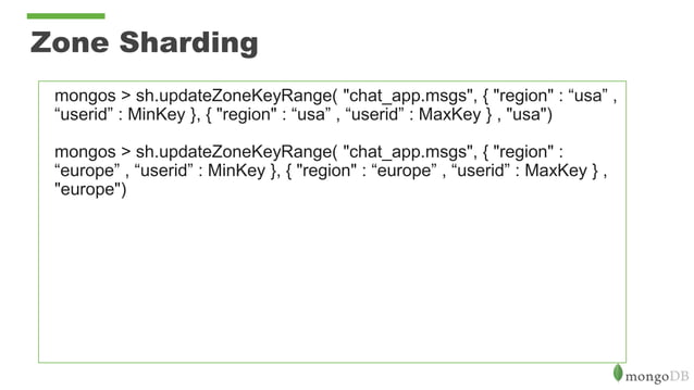 MongoDB 3.4: Deep Dive on Views, Zones, and MongoDB Compass | PPT