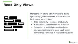 MongoDB 3.4: Deep Dive on Views, Zones, and MongoDB Compass | PPT