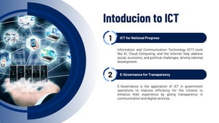 ICT for Development and E-governance- Explained | PDF