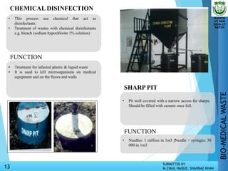 BIO-MEDICAL WASTES MANAGEMENT | PDF