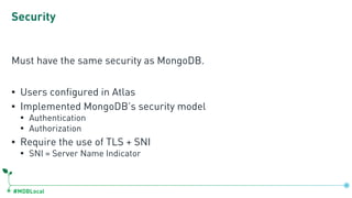 MongoDB .local London 2019: MongoDB Atlas Data Lake Technical Deep Dive | PPT