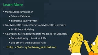MongoDB World 2019: Just-in-time Validation with JSON Schema | PPT