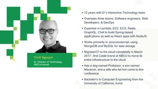 Why NBC Universal Migrated to MongoDB Atlas | PPT