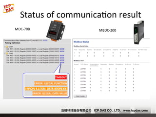 ICPDAS - Modbus Concentrator 700 series | PPT