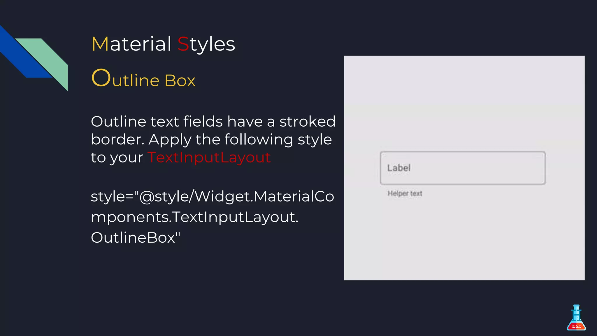 MDC - Material Design Components & Theming | PPTX