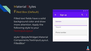 MDC - Material Design Components & Theming | PPTX