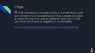 MDC - Material Design Components & Theming | PPTX