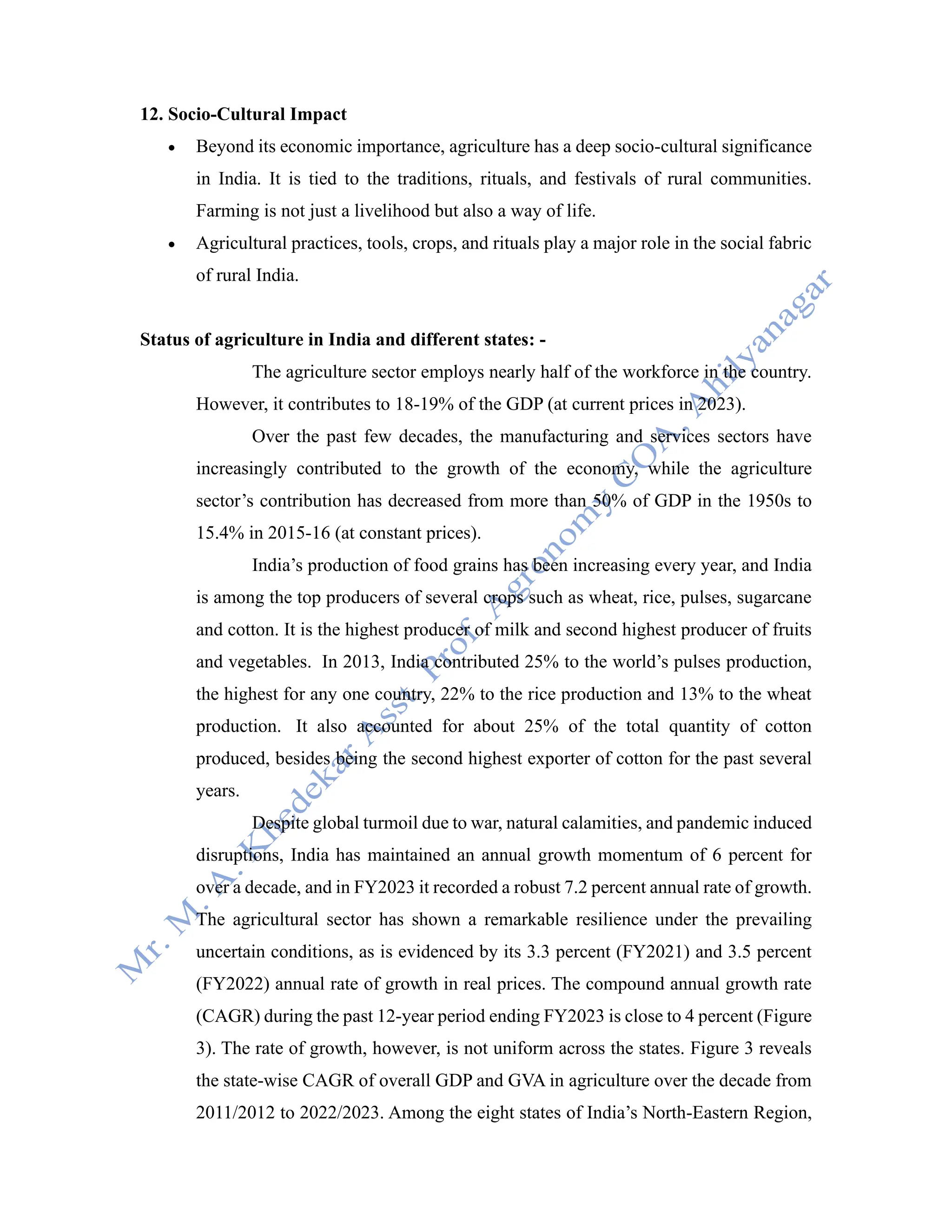 MDC 111 Theory Farming-based Livelihood Systems | PDF