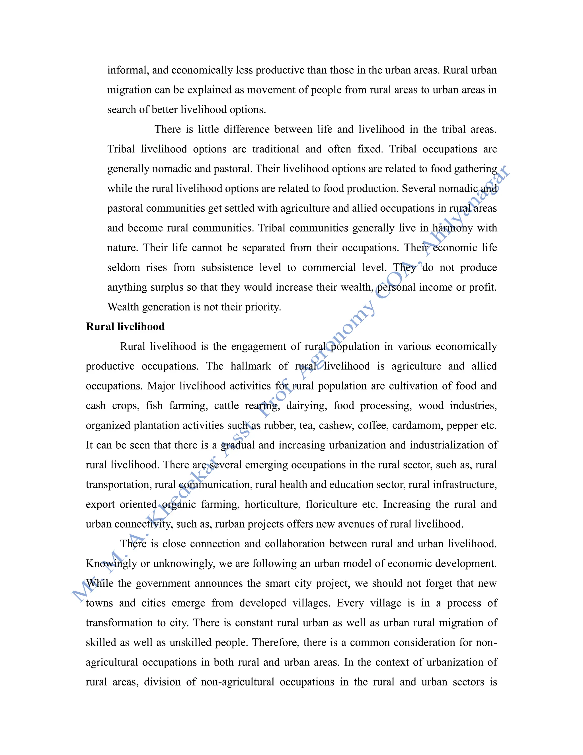 MDC 111 Theory Farming-based Livelihood Systems | PDF