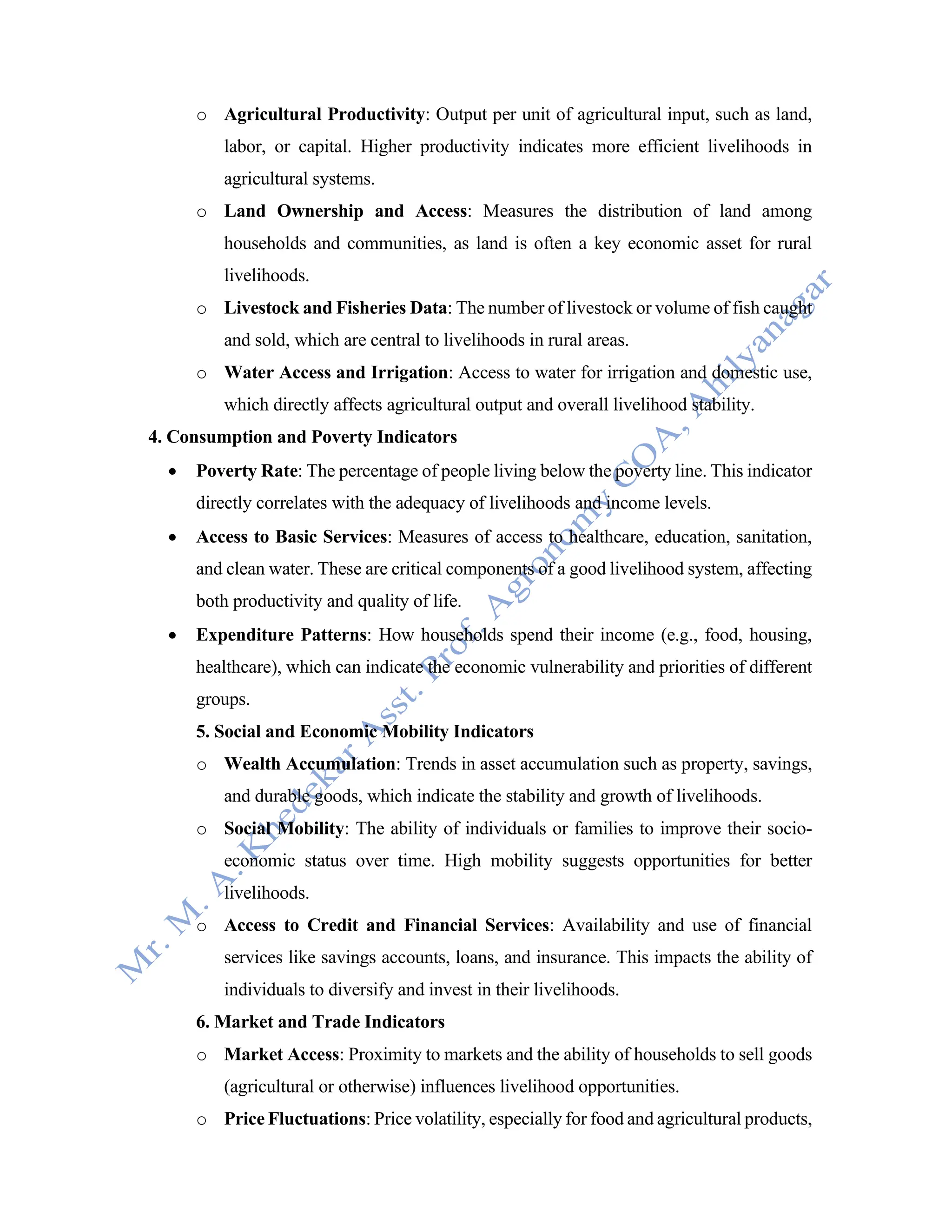 MDC 111 Theory Farming-based Livelihood Systems | PDF