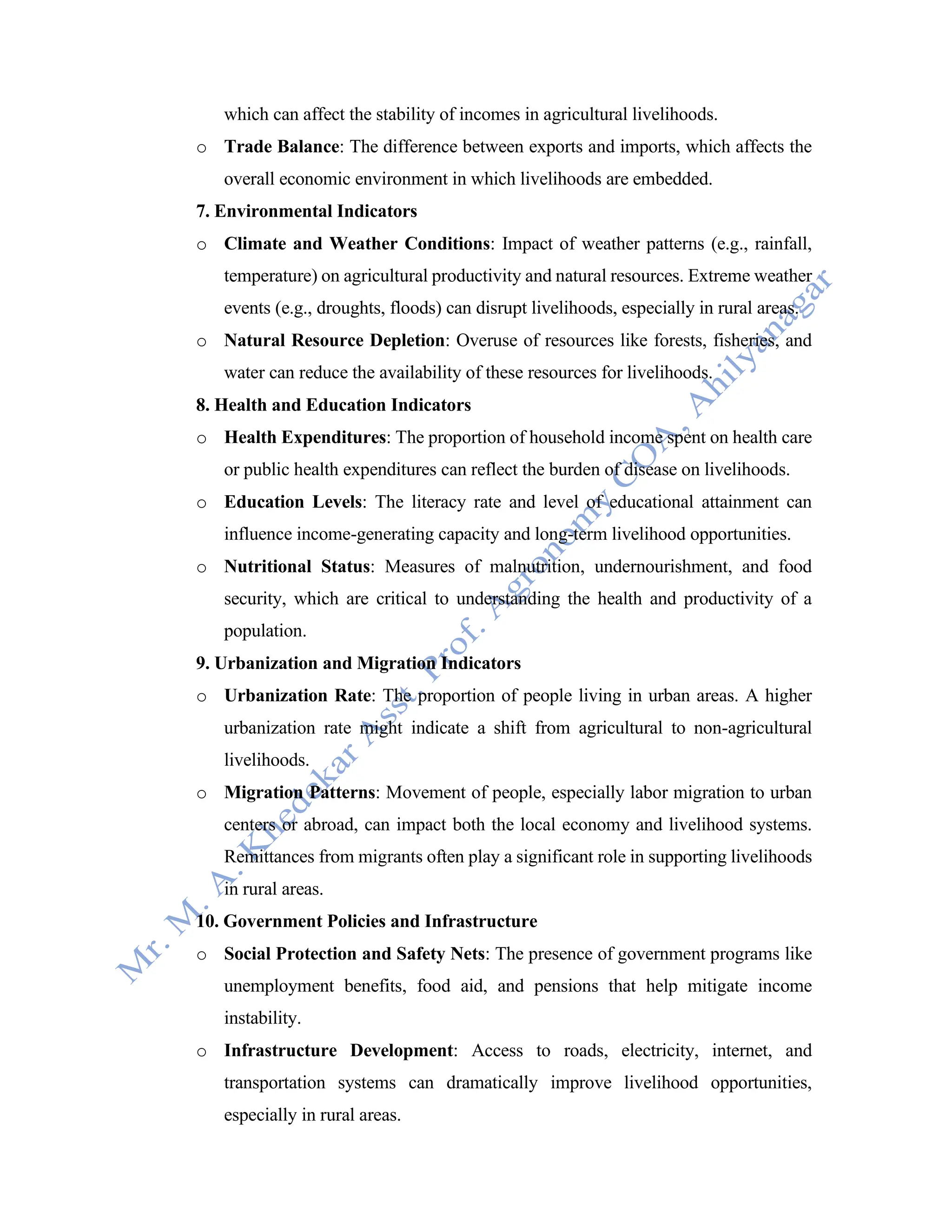 MDC 111 Theory Farming-based Livelihood Systems | PDF