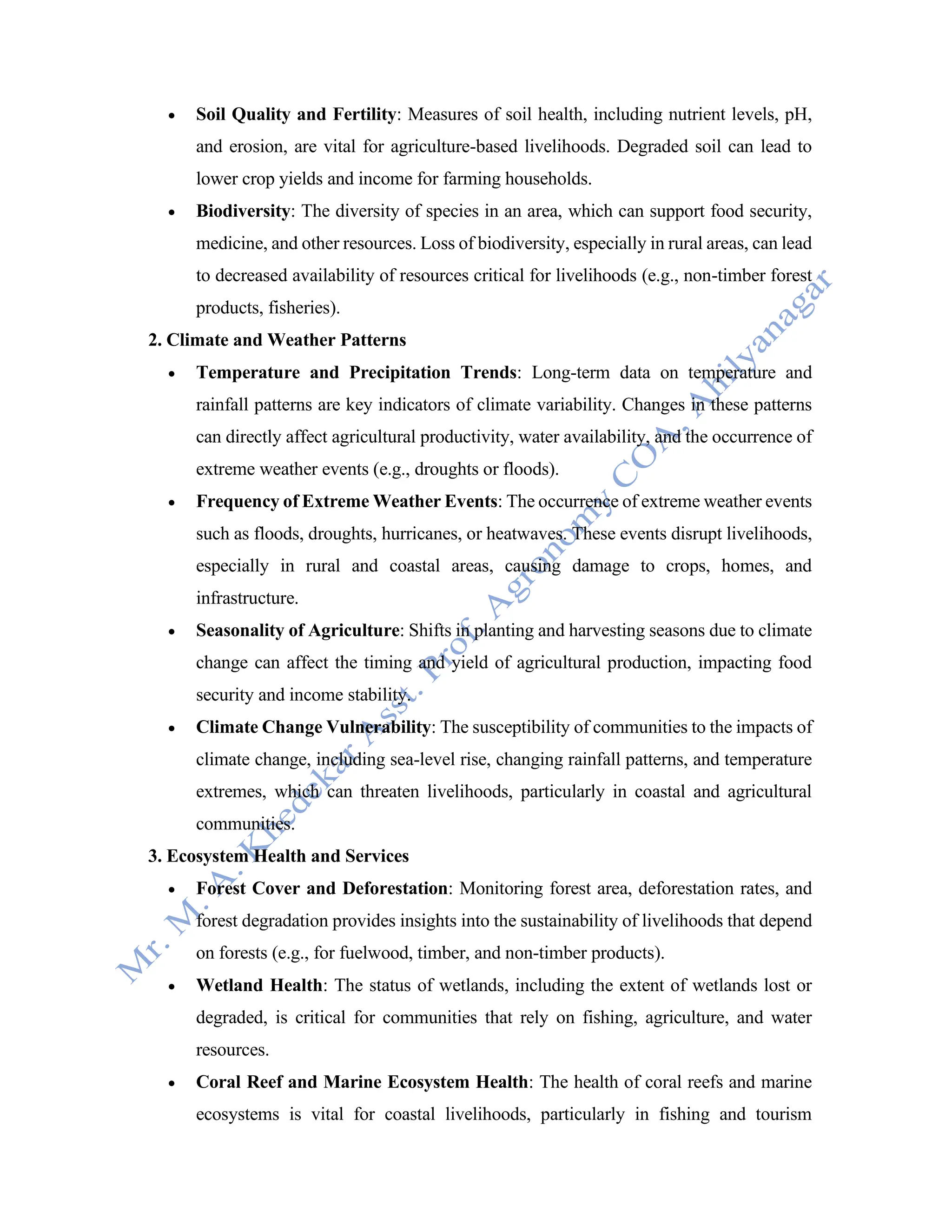 MDC 111 Theory Farming-based Livelihood Systems | PDF