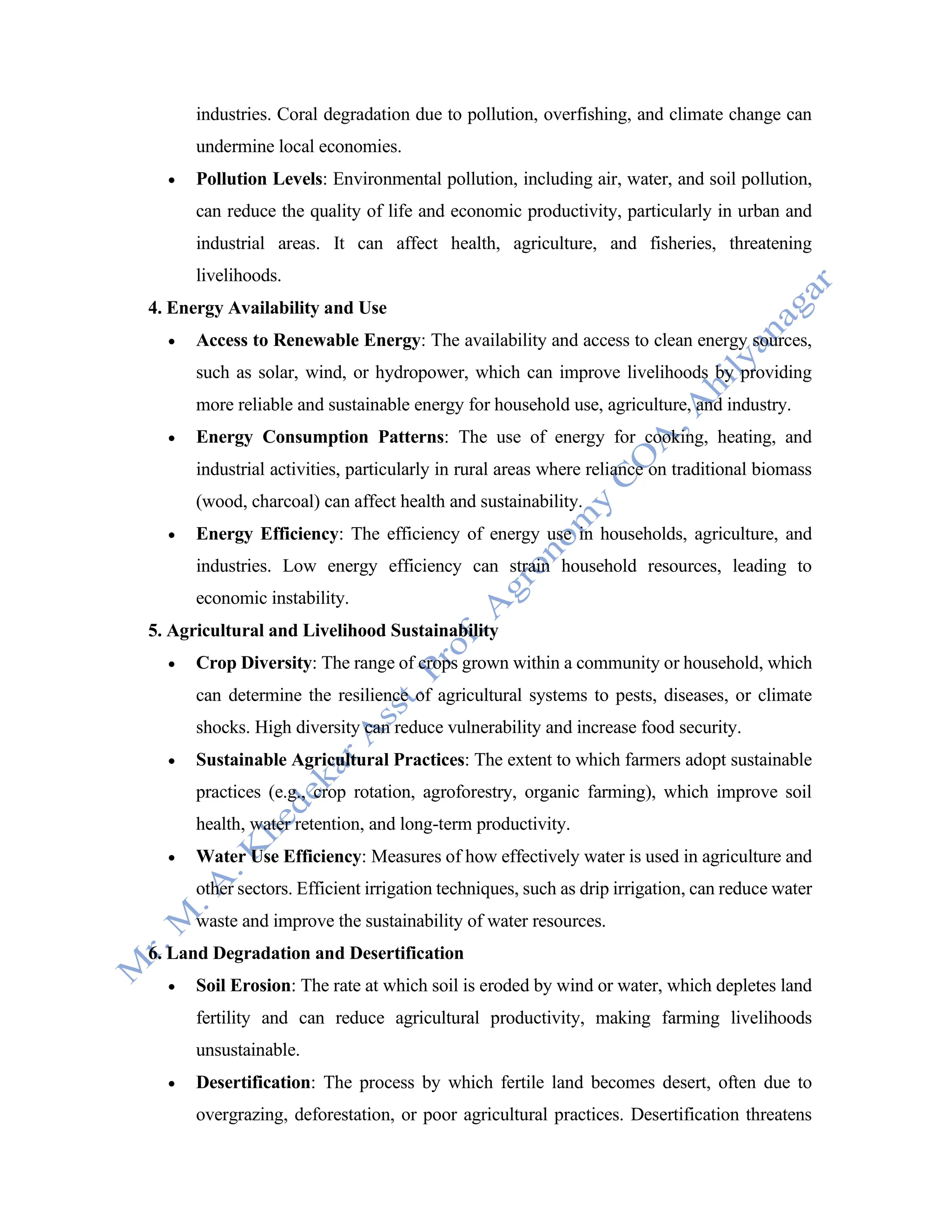 MDC 111 Theory Farming-based Livelihood Systems | PDF