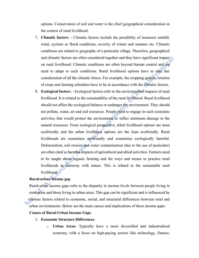 MDC 111 Theory Farming-based Livelihood Systems | PDF
