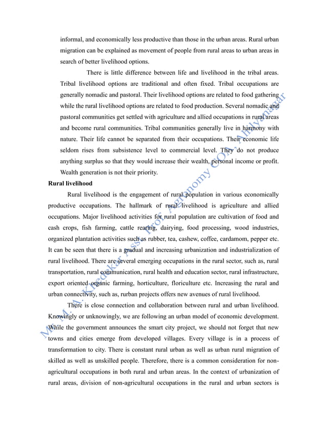 MDC 111 Theory Farming-based Livelihood Systems | PDF