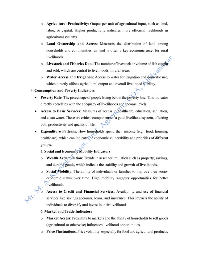 MDC 111 Theory Farming-based Livelihood Systems | PDF