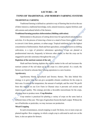MDC 111 Theory Farming-based Livelihood Systems | PDF
