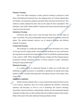MDC 111 Theory Farming-based Livelihood Systems | PDF