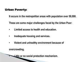 An Introduction to Poverty, Types of Poverty and causes of Poverty | PPTX