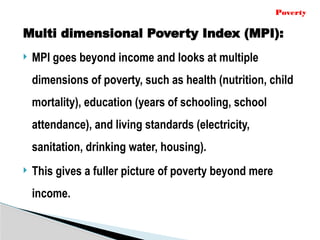 An Introduction to Poverty, Types of Poverty and causes of Poverty | PPTX