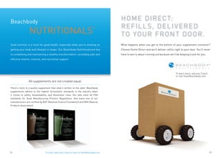 Team Beachbody Product Catalog | PDF