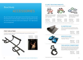 Team Beachbody Product Catalog | PDF
