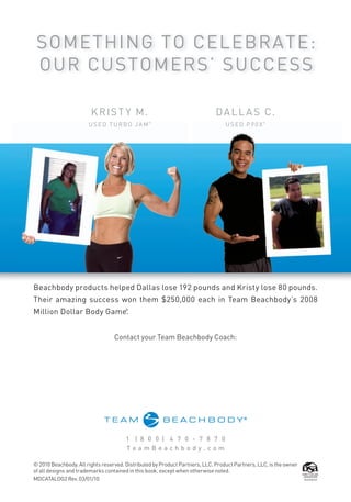 Team Beachbody Product Catalog | PDF