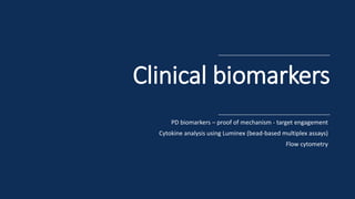 MDC Connects: Biomarker identification - Assessing Immune Function | PPT