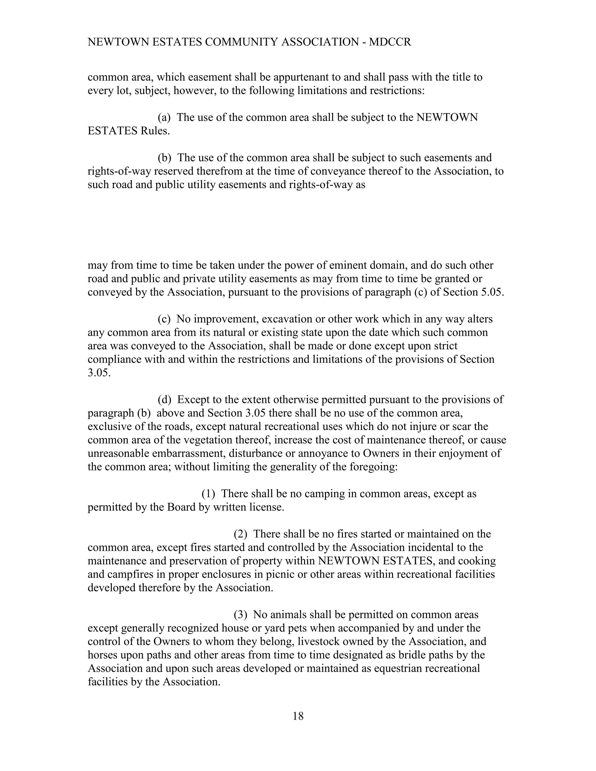 MDCCR- MASTER DECLARATION CODES COVENANTS AND | PDF