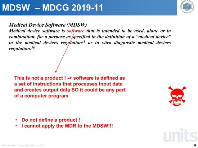 Mdcg 2019 11 guidance on qualification and classification of software ...