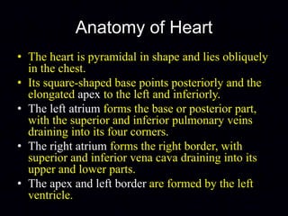 MDCT Anatomy of Heart Dr. Muhammad Bin Zulfiqar | PPTX