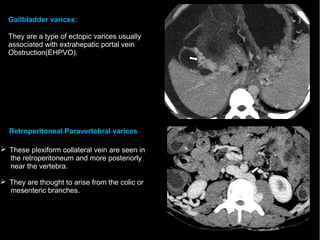 MDCT Evaluation of Varices in Portal Hypertension | PPT